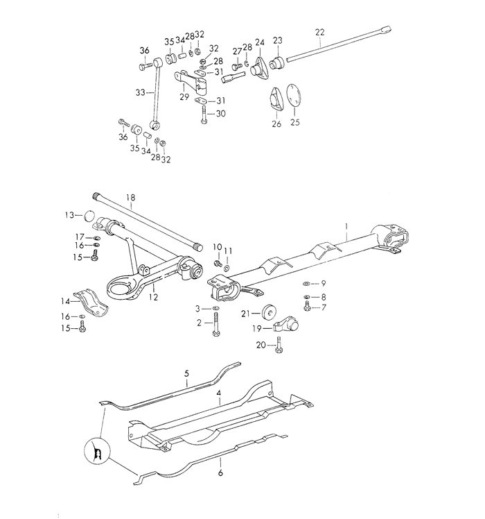 Sway Bar Drop Link Bushing for Porsche 911, 912, and 914 (1965-77 ...