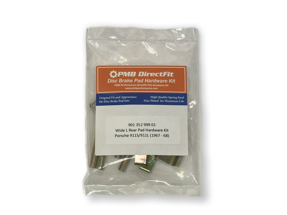 Porsche 911S and L Rear Pad Hardware Kits (1967-68) – PMB Performance