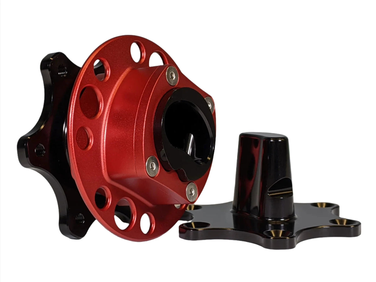 Rothsport Quick Release Steering Hub- Red – PMB Performance
