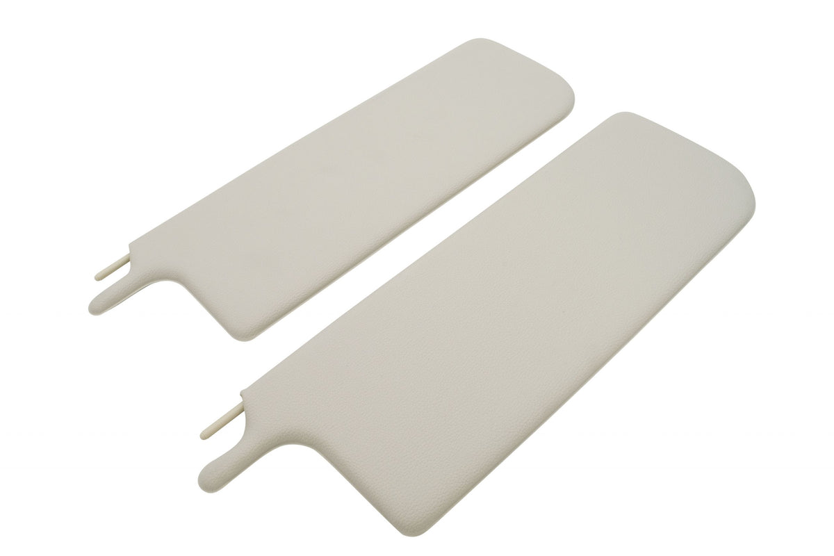 Sun Visors, 65-72 Conv., Ivory, Pair – PMB Performance