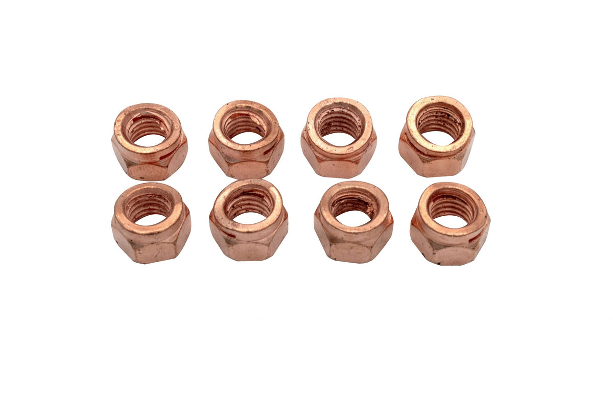 Bulk Exhaust Lock Nuts, Copper, Bag of 100 – PMB Performance