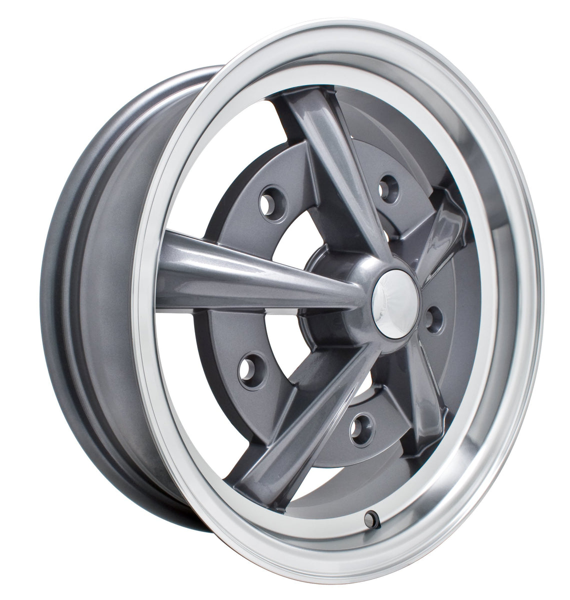 EMPI Raider Wheel 15x5" in the 5x205 Pattern, Early Bug/Ghia, Early Bu ...