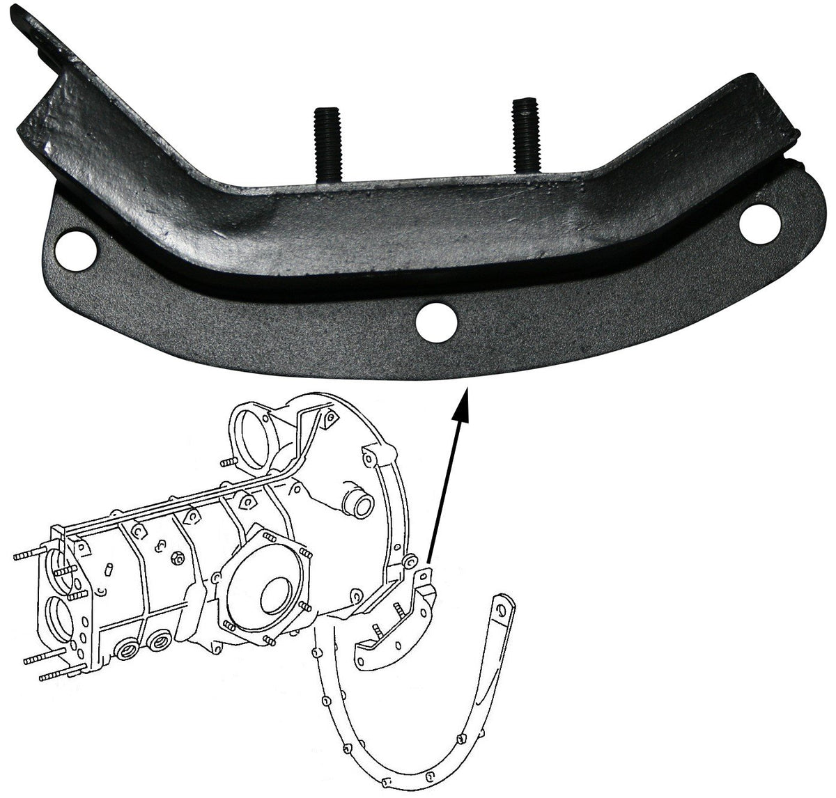 TRANSAXLE MOUNT LEFT 356 – PMB Performance