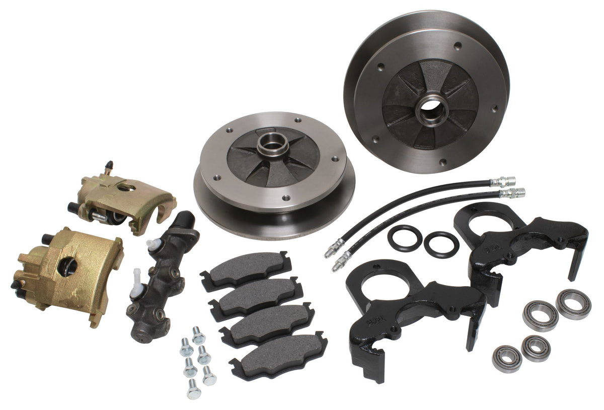 Zero Off-Set Front Disc Brake Kit Ball Joint, 5-Lug, 5x205 to '68 & La ...