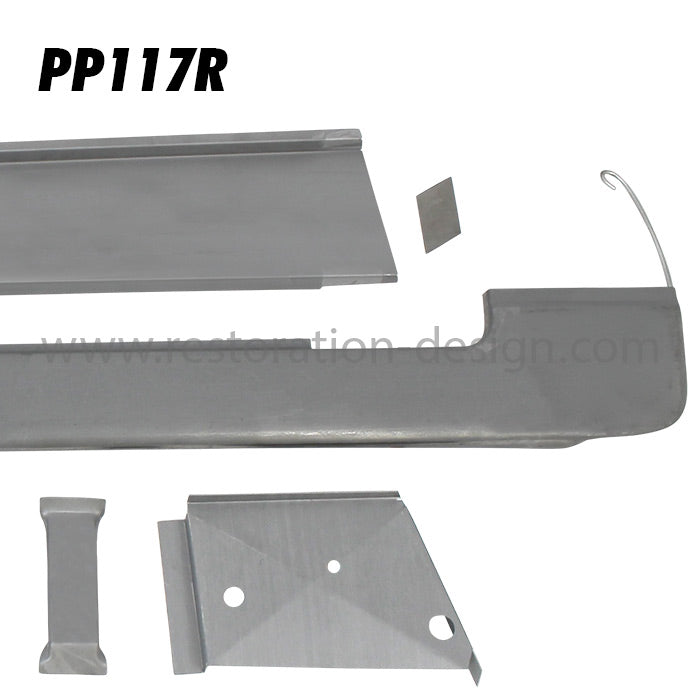 Complete Right Rocker Panel for Porsche 356A, B, C – PMB Performance