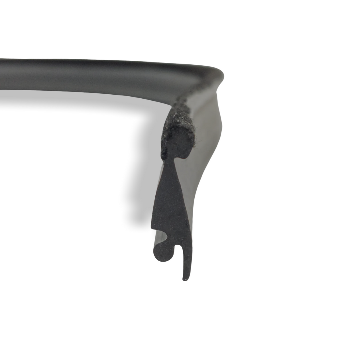 914Rubber Outer Window Scraper Seal w/ Fuzzy for Late Porsche 914 (197 ...